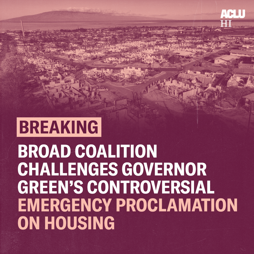 Broad Coalition Challenges Governor Green’s Controversial Emergency ...