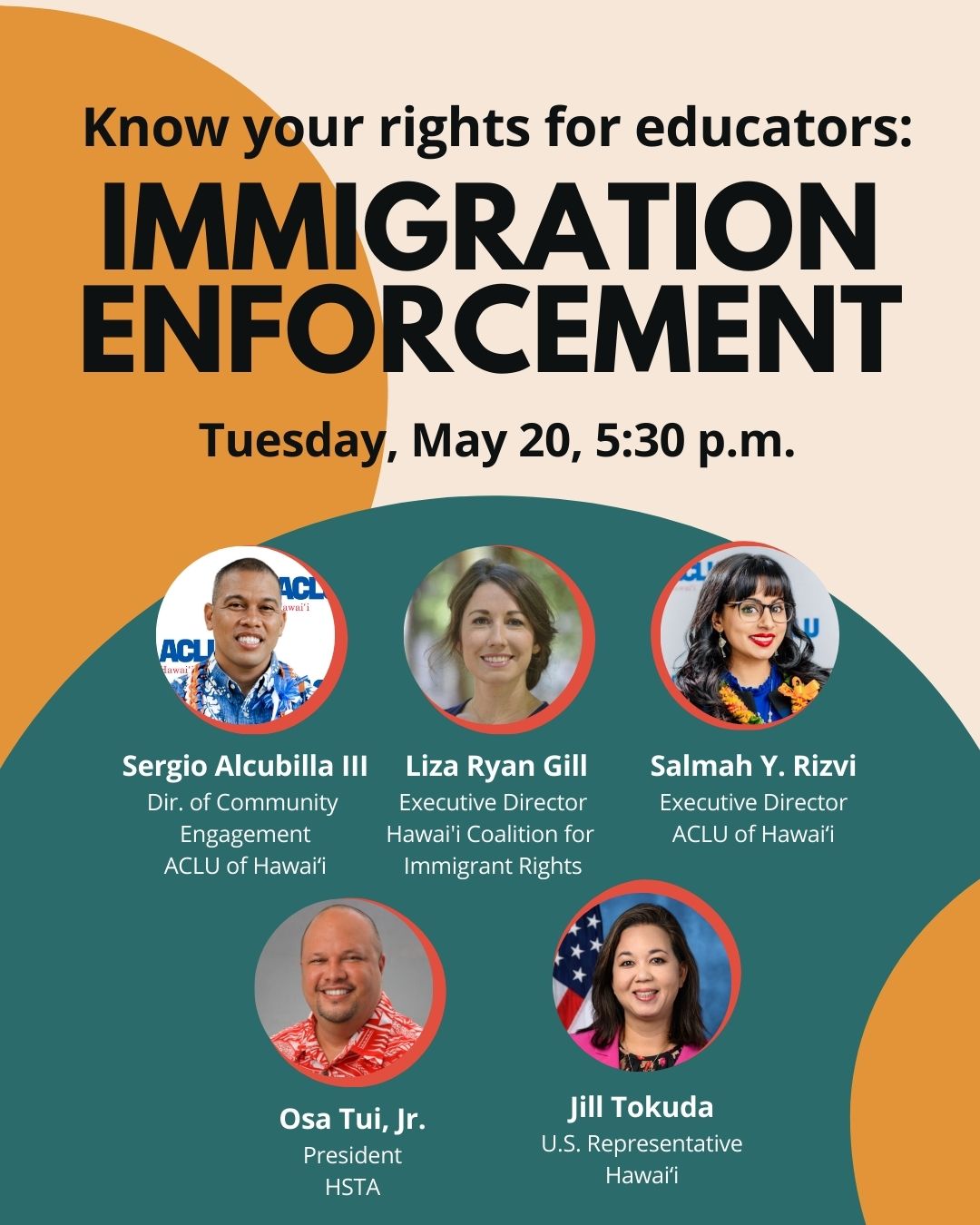 Know Your Rights for Educators: Immigration Enforcement - ACLU of Hawaii