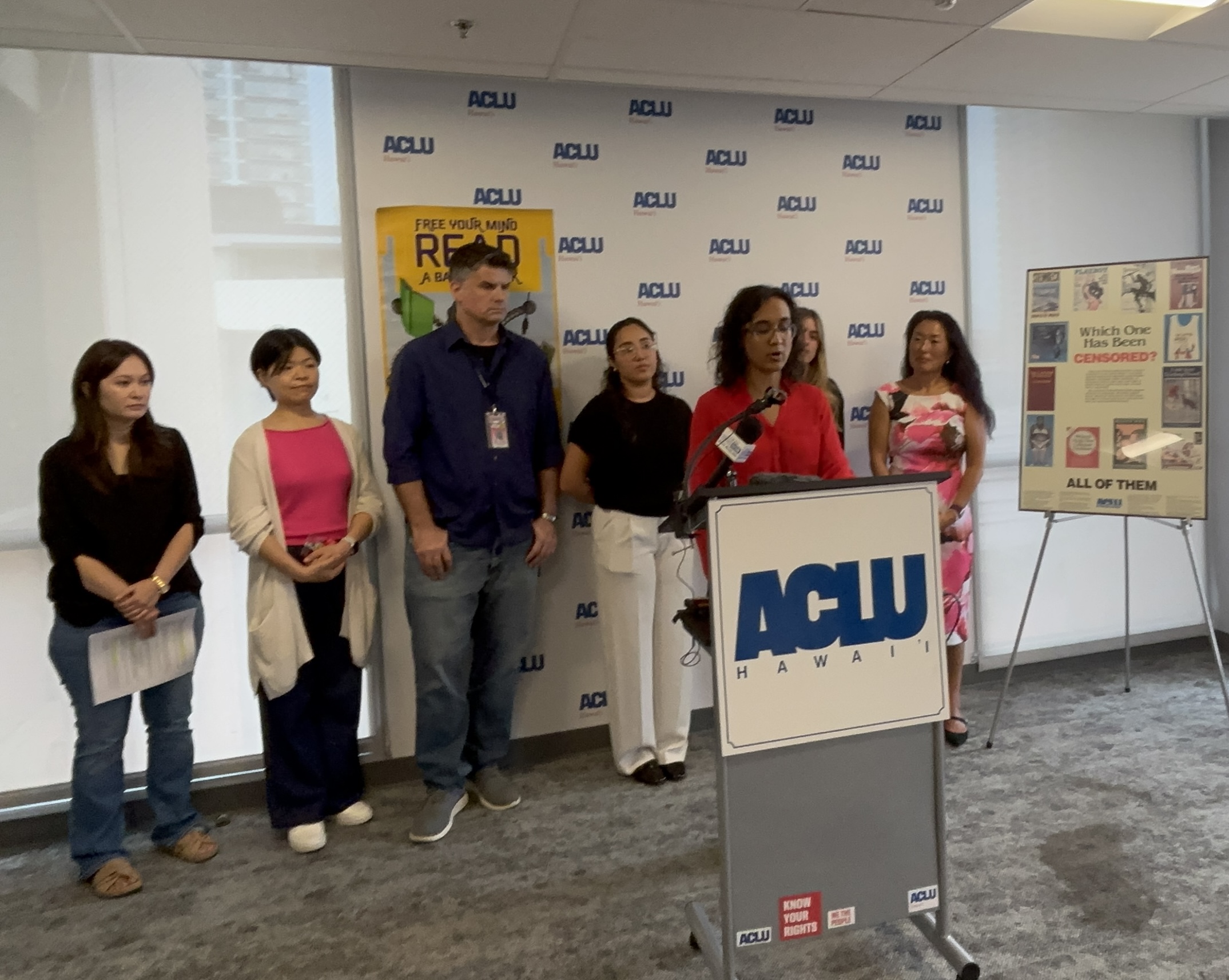 The Hawaiʻi Library Association and the ACLU of Hawaiʻi Launch ...